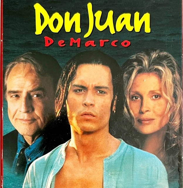 1995 DON JUAN DeMarco Vintage VHS Comedy Romance Depp Brando VHSBX7 £8. ...