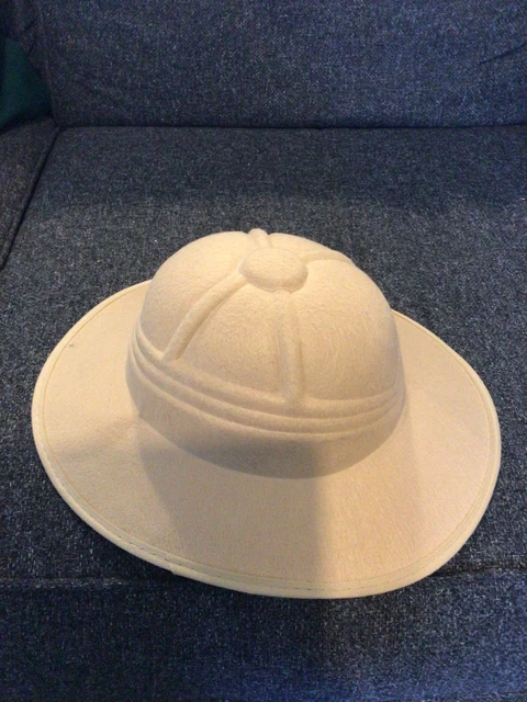 FANCY DRESS HAT safari explorer pith helmet £5.45 - PicClick UK