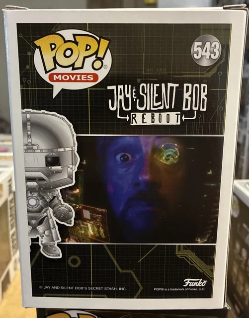 FUNKO POP! IRON Bob Jay & Silent Bob Reboot SDCC 2020 Exclusive # 543 ...