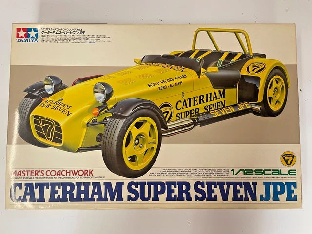 RARE TAMIYA 1/12 Master's Coachwork Caterham 'Super Seven JPE' Model ...