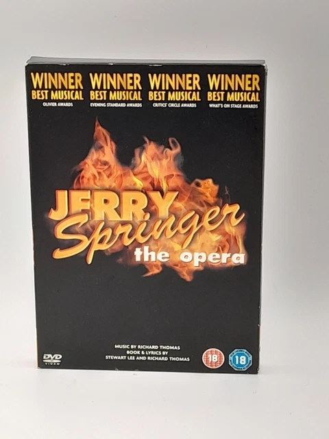 JERRY SPRINGER - The Opera - 2 DVD'S - 2005 - West End Musical ...