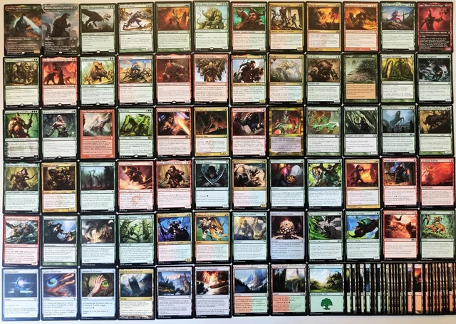 MTG GODZILLA COMMANDER Deck Zilortha force incarnée 100 Cartes Magic ...