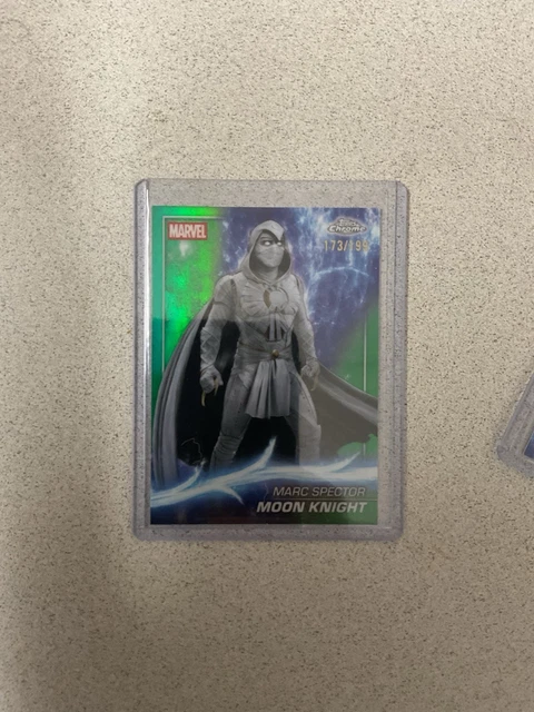 MARC SPECTOR MOON Knight 2025 Topps Chrome Marvel Studios Green /199 ...