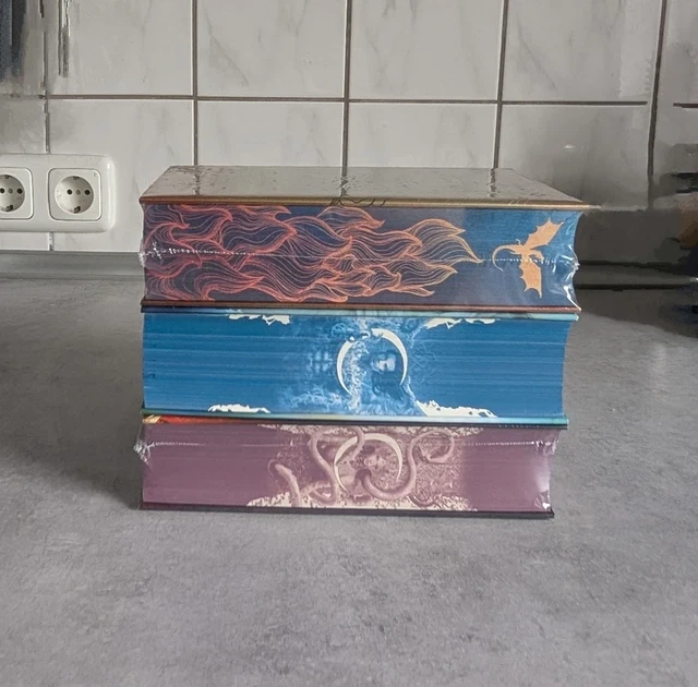 SEALED FOURTH WING Rebecca Yarros with Sprayed Edges in German EUR 32 ...