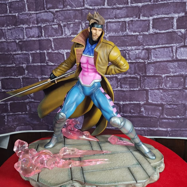CUSTOM GAMBIT STATUE - Marvel vs Capcom - Rare - Quarter Scale - 1/4 ...