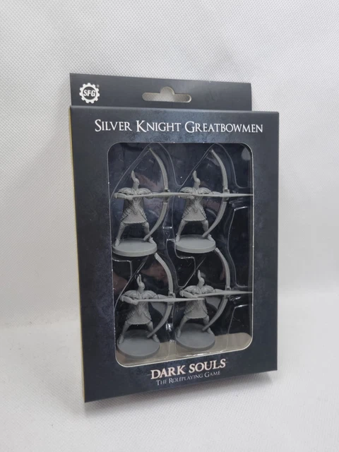 DARK SOULS THE Board Game - Miniatures Silver Knight Greatbowmen! NEW ...