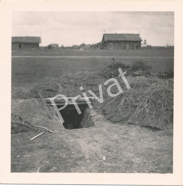 FOTO WKII WEHRMACHT Fernsprecher F 268 fertiger Bunker Ostfront Polen ...
