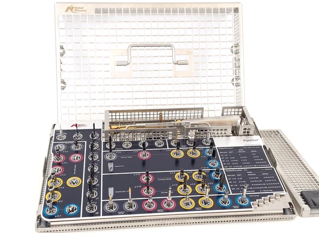 NOBEL BIOCARE PURE Set Chirurgie-Set Implantat System Implant Surgery ...