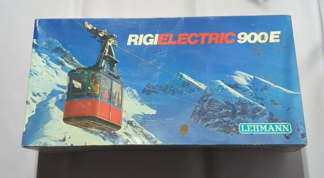 VINTAGE LEHMANN RIGIELECTRIC 900E Cable Railways Toy Model Train ...
