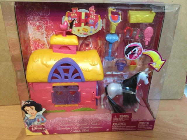 DISNEY PRINCESS SNOW-WHITE horse stable Playset New £18.00 - PicClick UK