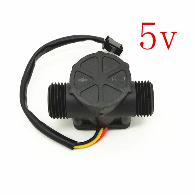 UNIVERSAL WATER FLOW Sensor Flowmeter Hall Flow Sensor Modul 5V Gas ...