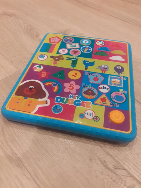 HEY DUGGEE SMART Tablet Cbeebies Interactive Play Talking Squirrels £5. ...