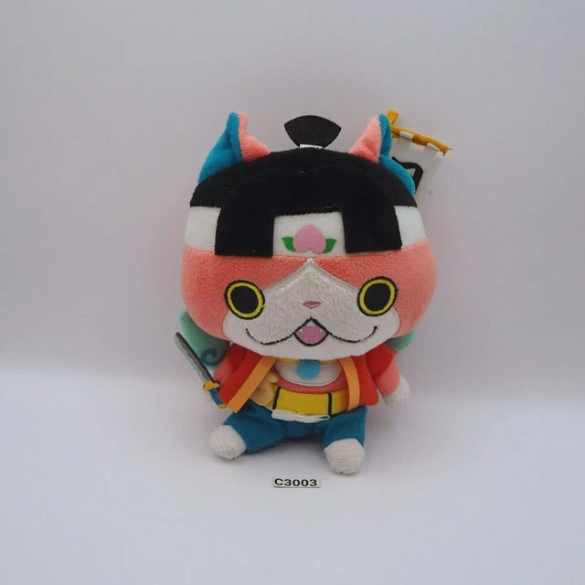 YOKAI WATCH C3003 Momonyan Bandai Kuttari Plush 6" Toy Doll Japan ...