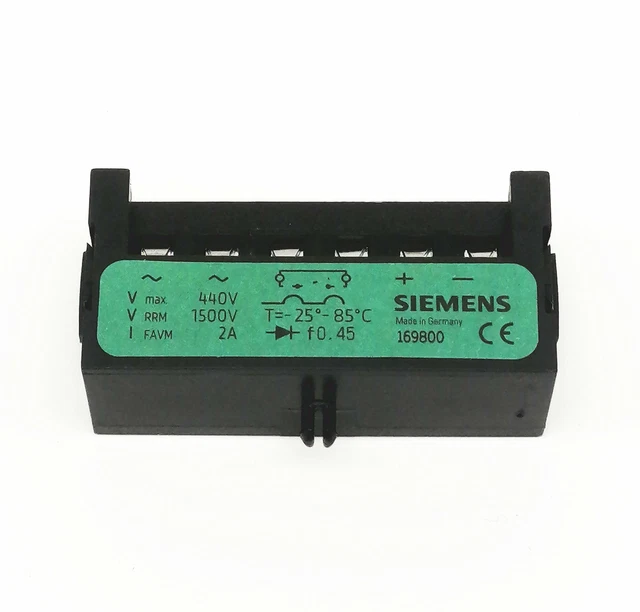 SIEMENS 169800 RECTIFIER brake brake rectifier rectifier module 169800 ...