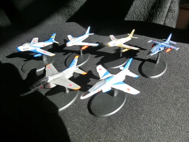 SET IN MINIATURA Blue Impulse di 6 tipi, senza scatola originale EUR ...
