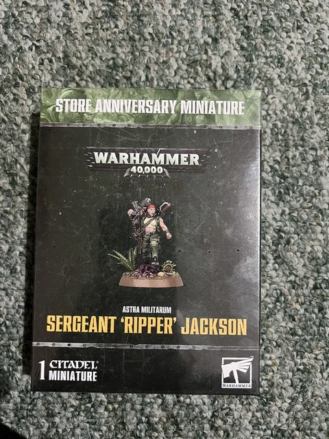 SERGEANT RIPPER JACKSON - Store Anniversary model - Warhammer 40k ...