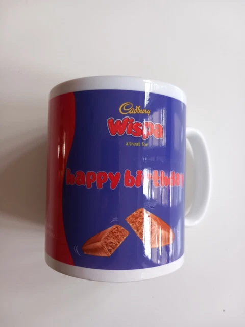CADBURY'S CHOCOLATE PURPLE Blue Wispa Mug Ceramic £9.99 - PicClick UK