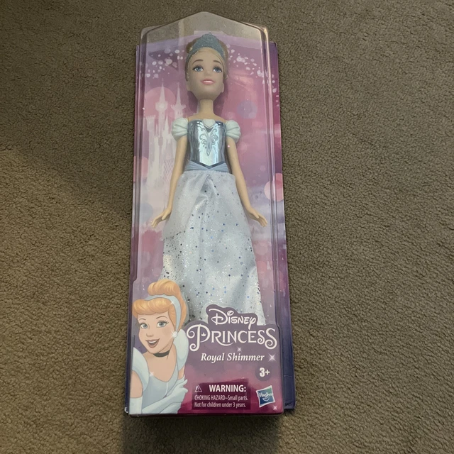 HASBRO DISNEY PRINCESS Cinderella Royal Shimmer Doll Sparkle Dress ...
