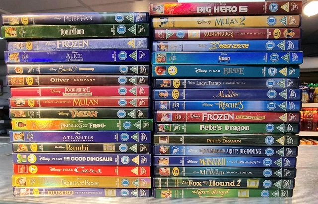 33 DISNEY Job Lot DVD Bundle Collection £45.00 - PicClick UK