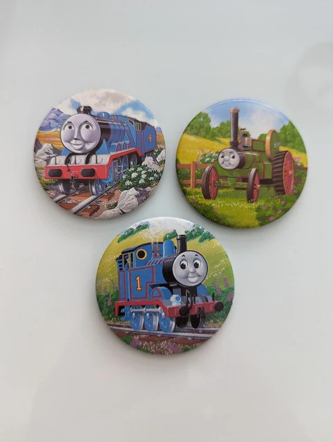 THOMAS THE TANK Engine Vintage Pin Badges Set Of 3 Vintage 80's £9.95 ...