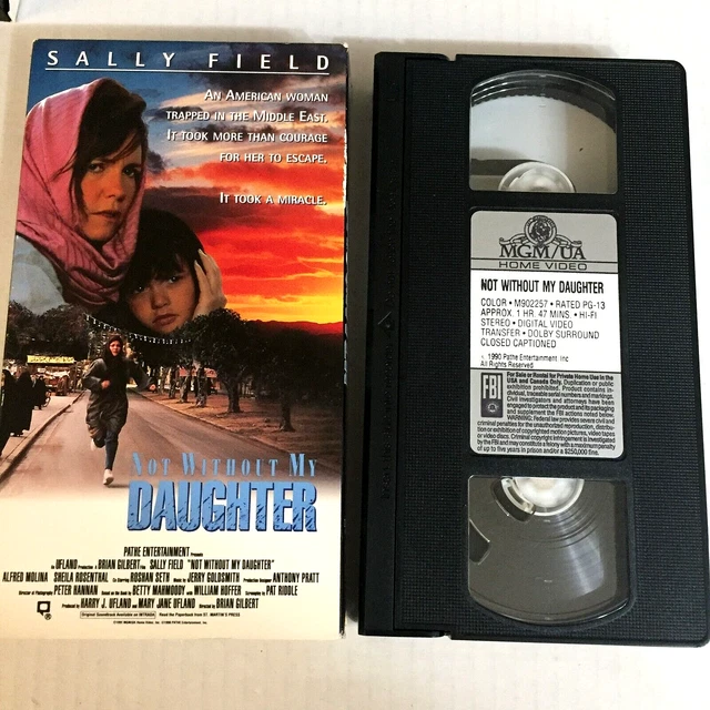 NOT WITHOUT MY Daughter VHS tape Ships Same Day With Tracking £8.76 ...