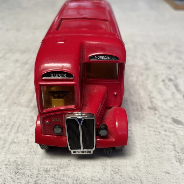 CORGI THE AEC Regal Coach Red Bus Die-cast Hanson Scale Morecambe £6.95 ...