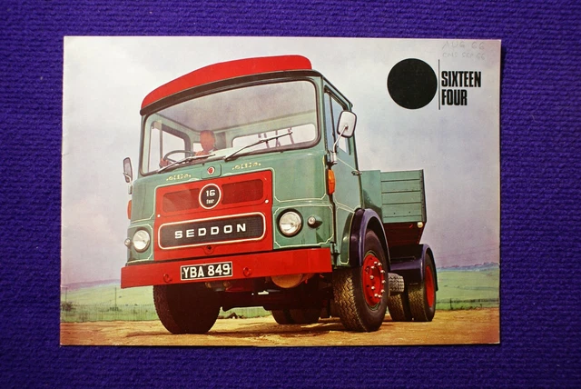 SEDDON SIXTEEN FOUR 16 Ton Truck Sales Brochure Literature Technical ...
