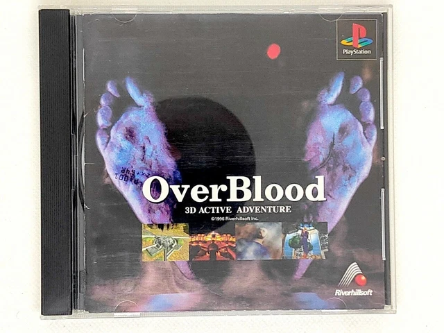 OVER BLOOD 1996 Sony PlayStation PS1 Riverhill Soft Action Aventure EUR ...