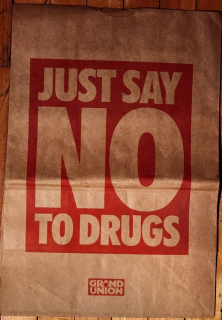 EXTREMELY RARE VINTAGE 1981 Propaganda JUST SAY NO TO DRUGS $59.99 ...