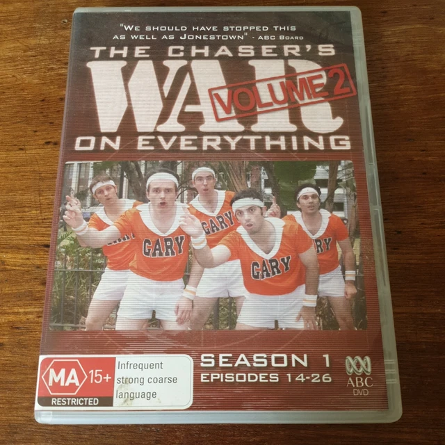 THE CHASER'S WAR On Everything Season 1 Volume 2 DVD R4 Like New! FREE ...
