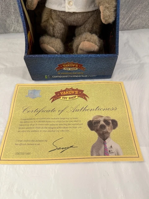 YAKOVS TOY SHOP Sergei With Label And Certificate - CG D14 £7.99 ...