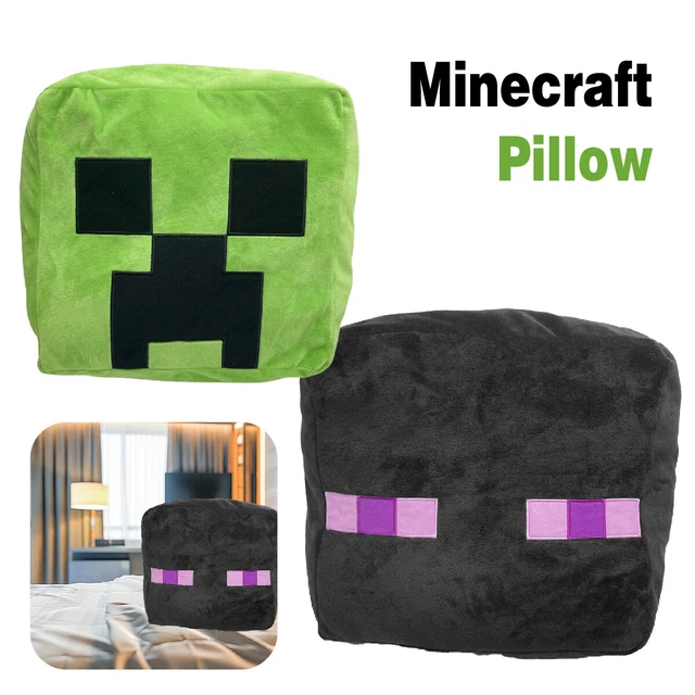 NEW MINECRAFT THICK Cut Face Cushion Enderman Creeper Pillow Children ...