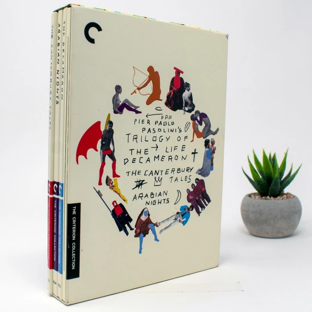 PIER PADLO PASOLINI'S Trilogy Of Life DVD Box Set - The Criterion ...