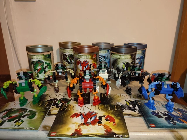 LEGO BIONICLE BOHROK: Complete Set From Pahrak 8560 To Kohrak 8565 EUR ...