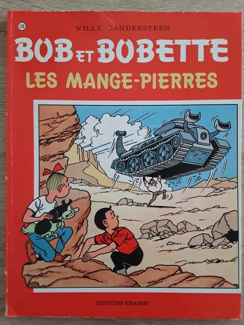 BD-BOB ET BOBETTE-N°130-LES MANGES PIERRES-1986-VANDERSTEEN-ERASME- EUR ...