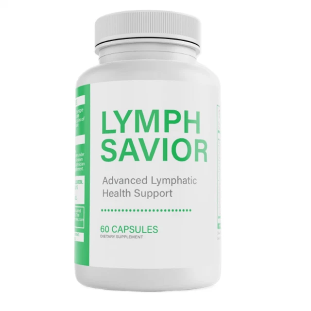 LYMPH SAVIOR ADVANCED Lymphatic Health Support Dietary Supplement 60 ...