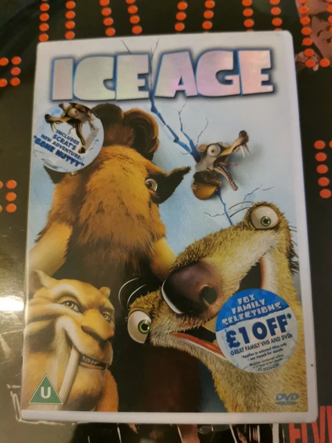 ICE AGE 2002 DVD Top-quality Free UK shipping £1.70 - PicClick UK