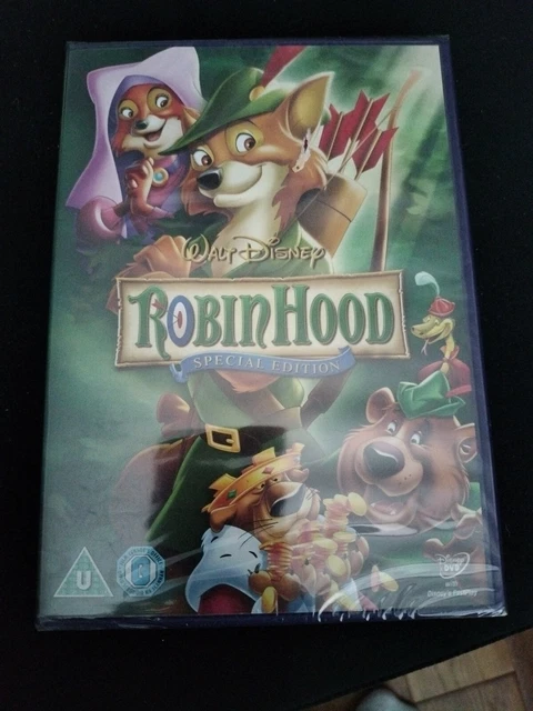 WALT DISNEY CLASSICS - Robin Hood - Special Edition - Region 2 DVD New ...