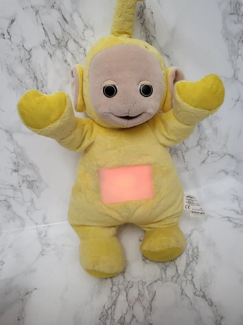 VINTAGE TELETUBBIES LAA Laa Light Up & Sounds Plush 1996 Tomy Ragdoll £ ...