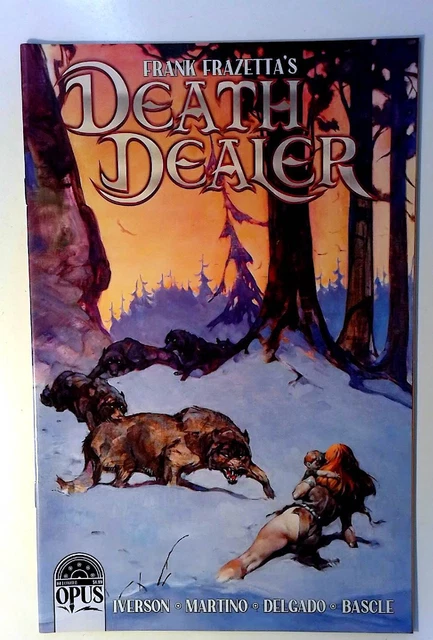 FRANK FRAZETTA'S DEATH Dealer #4 b Opus (2022) variante 1ère impression ...