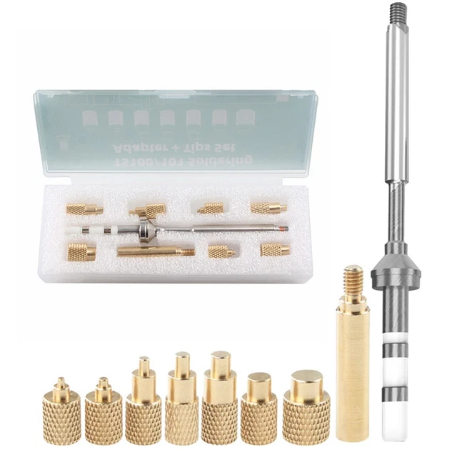 HEAT INSERT NUT Iron Tip TS100 Soldering Iron Tip 4mm M2M8 Metal Insert ...