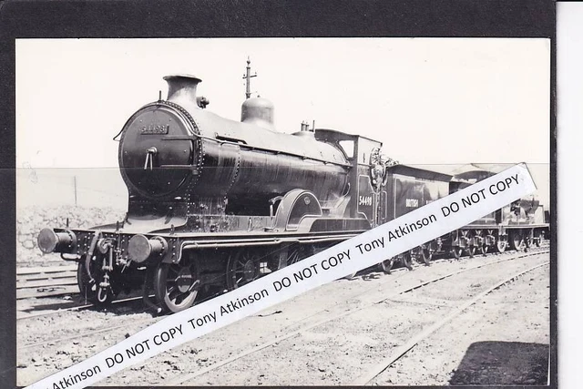 BR EX CALEDONIAN - 72 Cl. 4-4-0 No. 54498 @ Balornoc - Vintage Image ...
