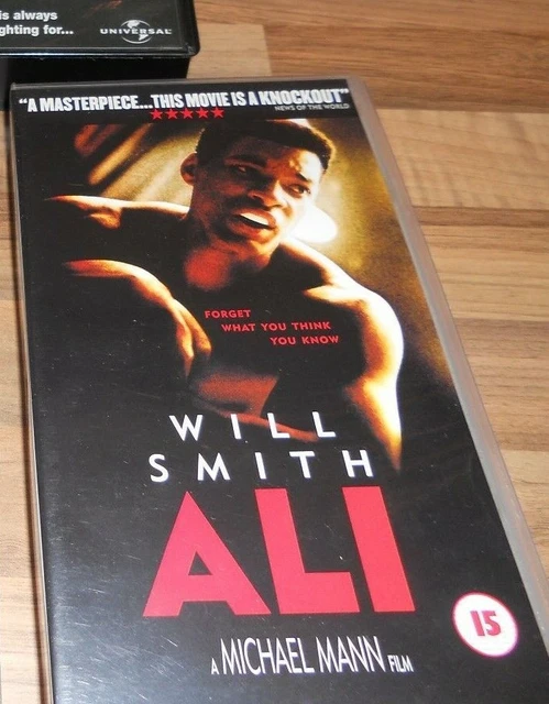 ALI VHS VIDEO Starring Will Smith £4.99 - PicClick UK