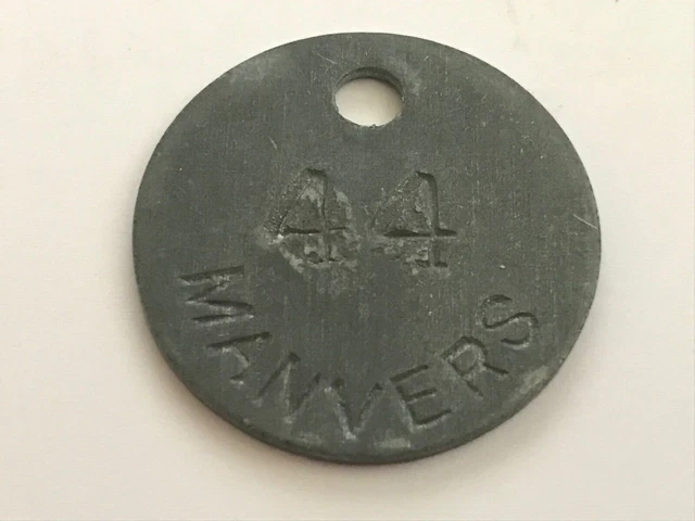 ORIGINAL MANVERS COLLIERY Pit Check Token Tally 3764 £21.45 - PicClick UK