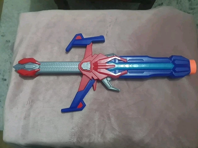 TRANSFORMERS OPTIMUS PRIME Battle Blaster Sword 2017 Hasbro Autobots ...