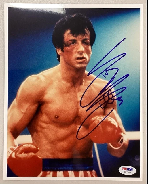 SYLVESTER STALLONE SIGNED Photo 8x10 First Blood Rambo Rocky Autograph ...