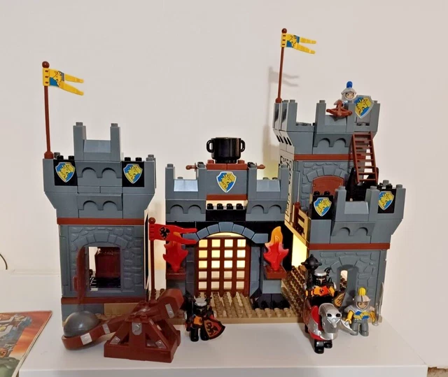 LEGO DUPLO: KNIGHTS' Castle (4777-1) Vintage Rare from 2004 Complete ...