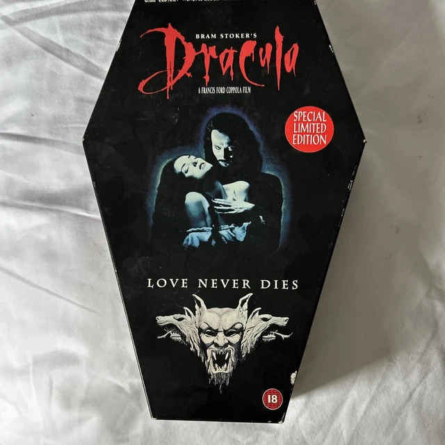 BRAM STOKER’S DRACULA VHS Coffin Box Set With Pin And Book £35.00 ...