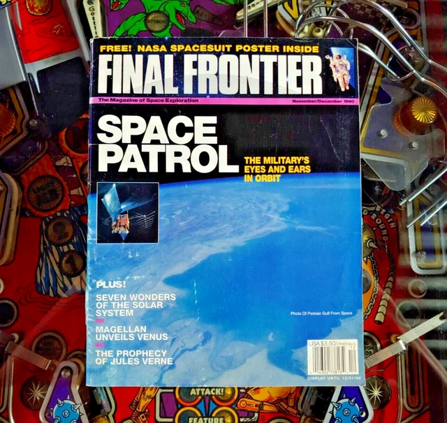 FINAL FRONTIER - Vintage Space Exploration Magazine - Science NASA Nov ...