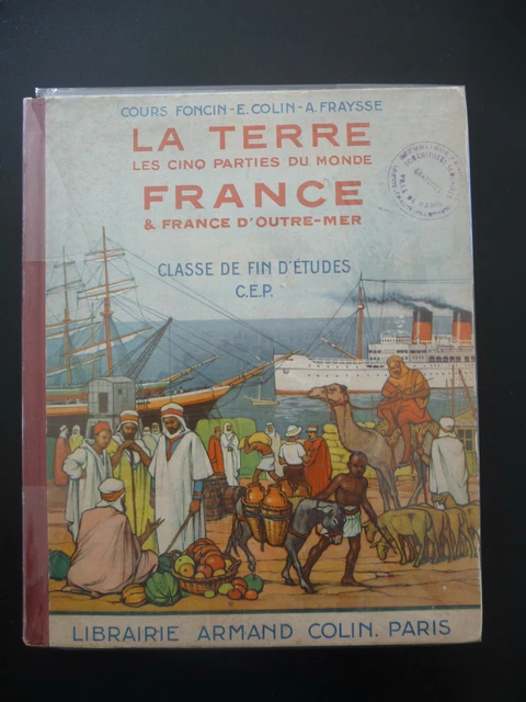 ANCIEN LIVRE SCOLAIRE Geographie La Terre France Et Outre Mer Classe ...